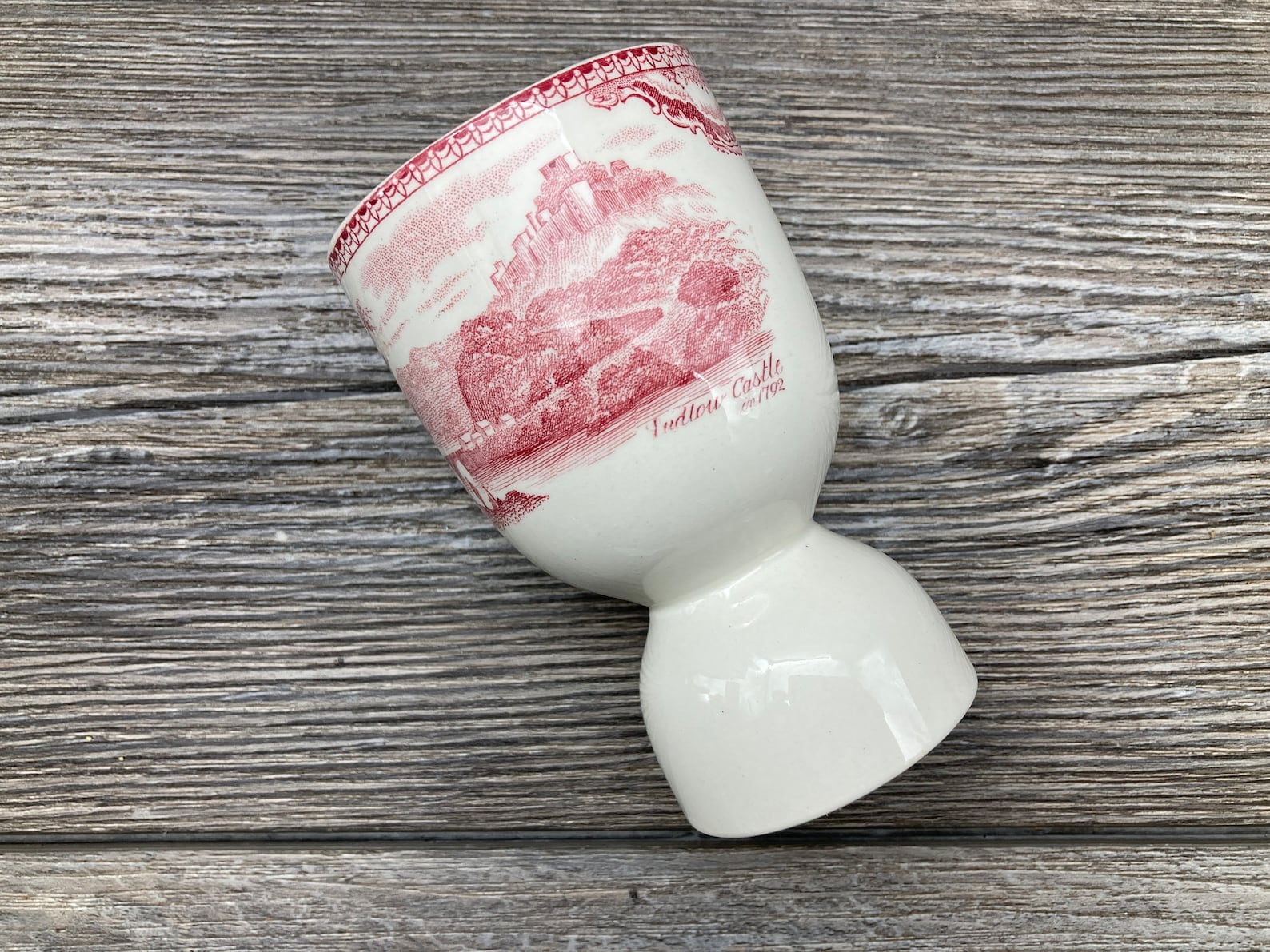 Vintage old Britain Castles Ironstone Classic Red - Etsy