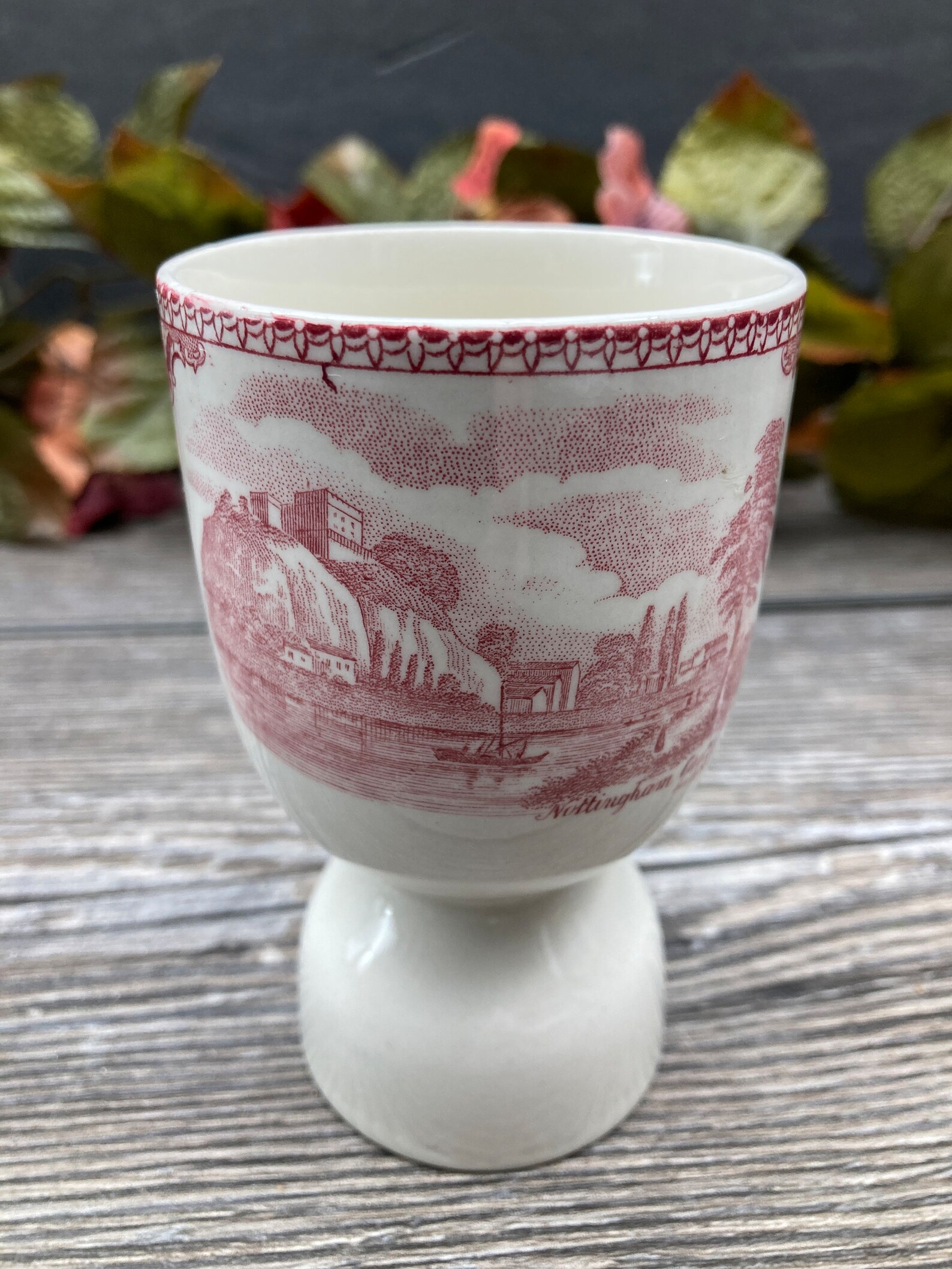 Vintage old Britain Castles Ironstone Classic Red - Etsy
