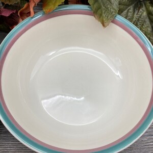 1990s Pfaltzgraff Stoneware juniper Pattern Round Serving Bowl / Pick ...