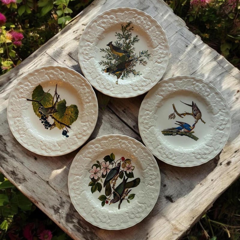 Ceramic Bird Plates - Etsy