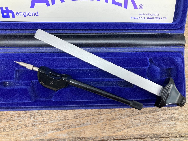 Vintage Blundell Harling ARCLINER Compass With Stencil - Etsy