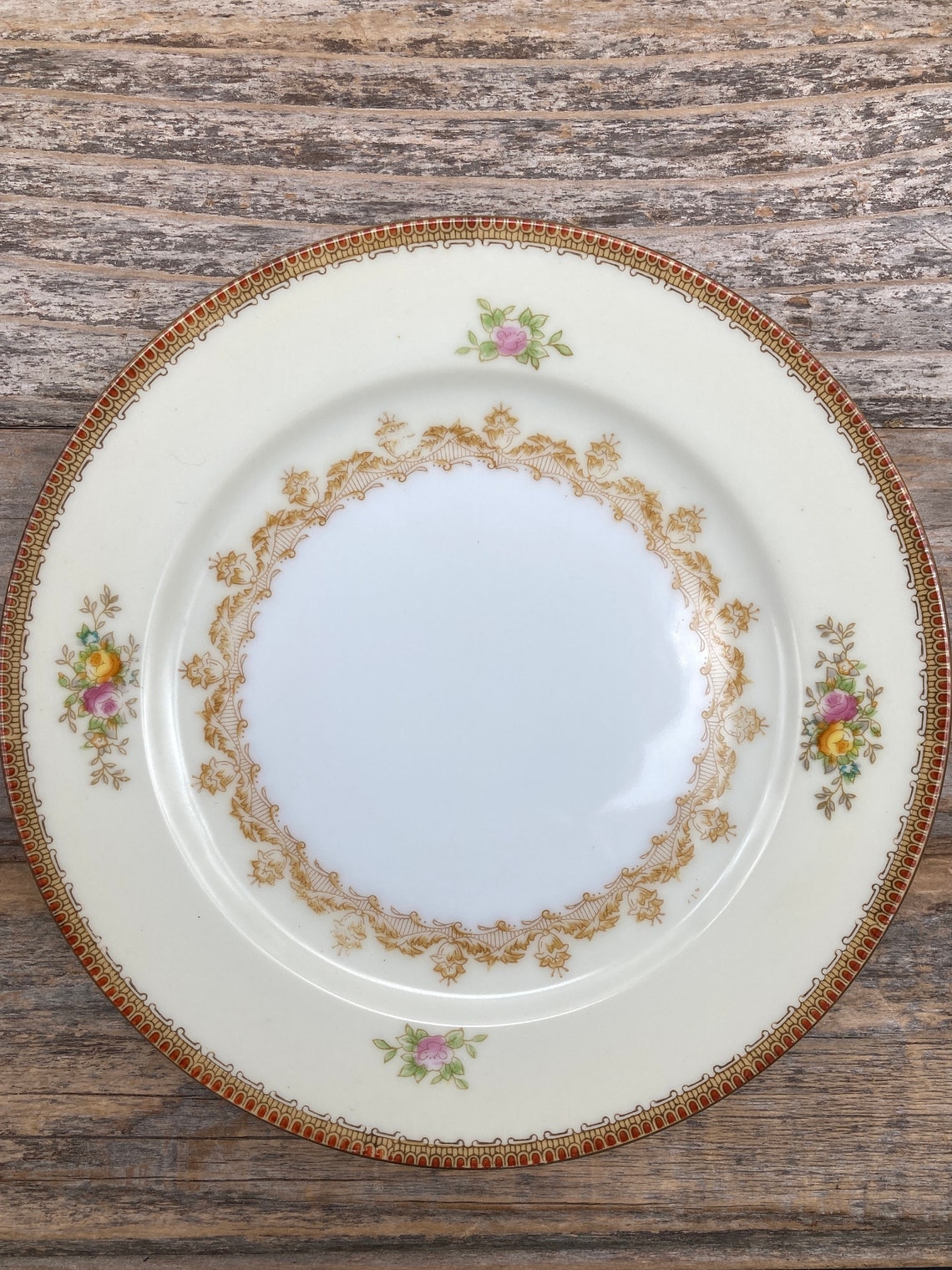 GORGEOUS 6 Bread Plates Made in Japan Hand Painted - Etsy