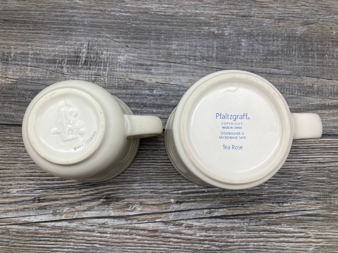 1980s Pfaltzgraff tea Rose Pattern Choose: Set of - Etsy