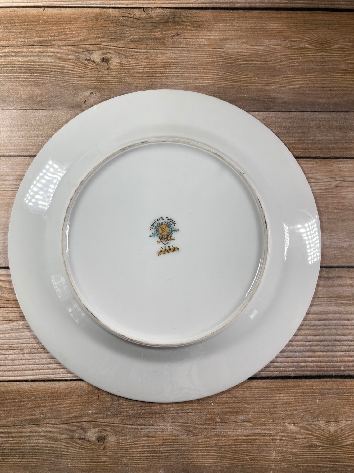 NORITAKE 5851 ROSAMOR Pattern Made in Japan 8.25 Salad - Etsy