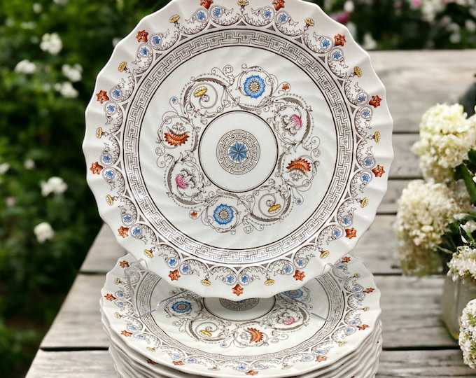 Spode Copeland "florence" Made in England ~ONE 9" Luncheon Plate ...