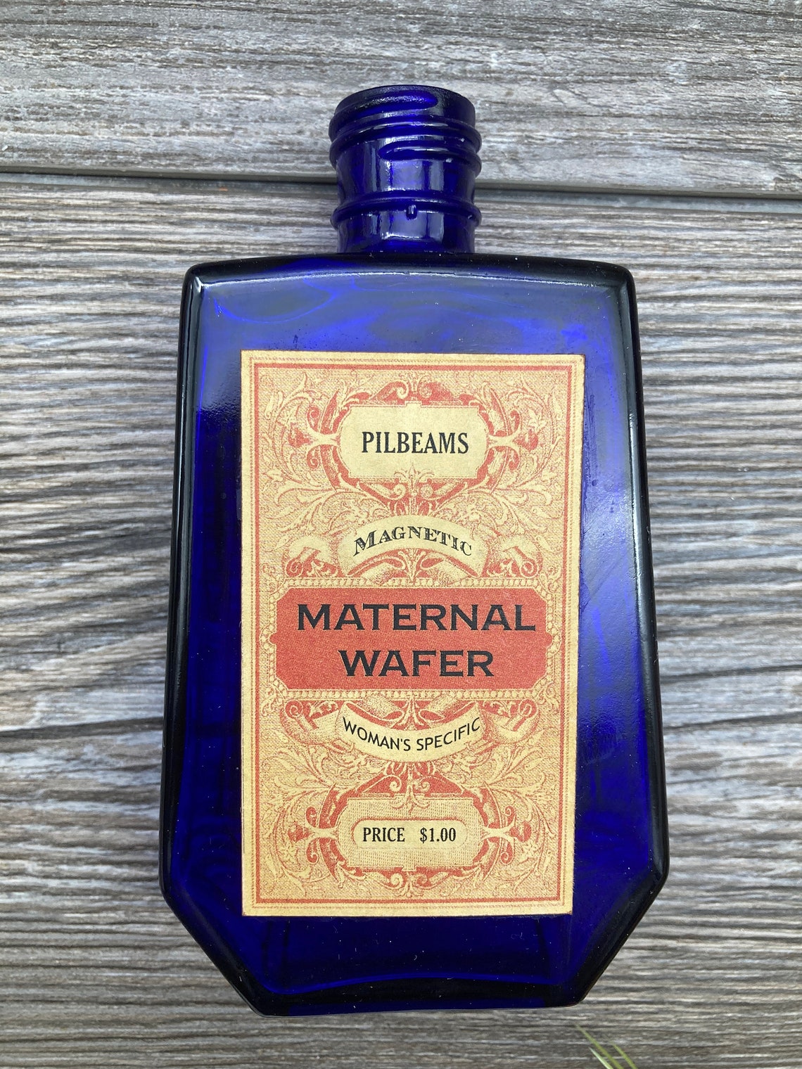 Antique/vintage Medicine Bottles W/added Apothecary Labels - Etsy