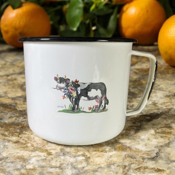 Enamelware Cups - Etsy