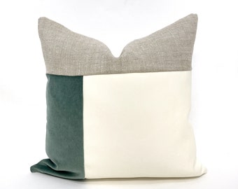 Color Block Pillow | Etsy
