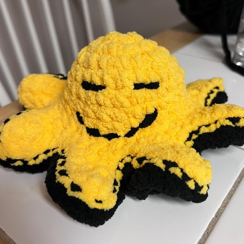 Mood Octopus Plush - Etsy