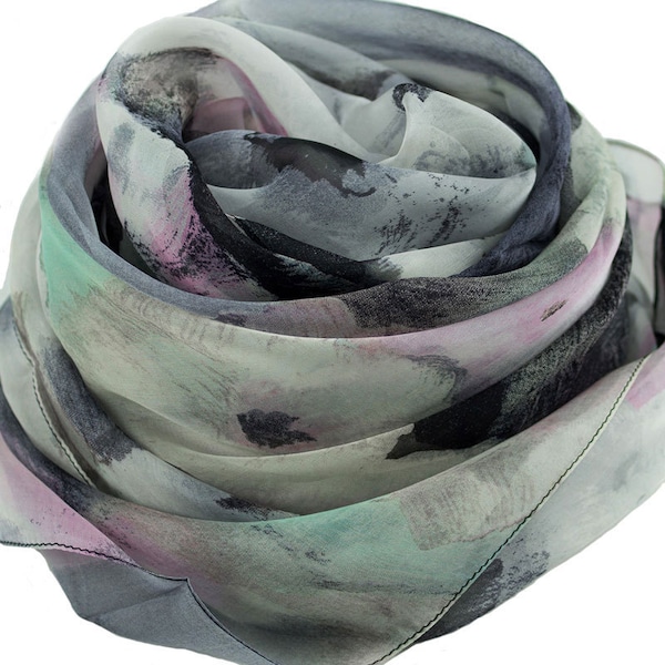 Chinese Silk Scarf - Etsy
