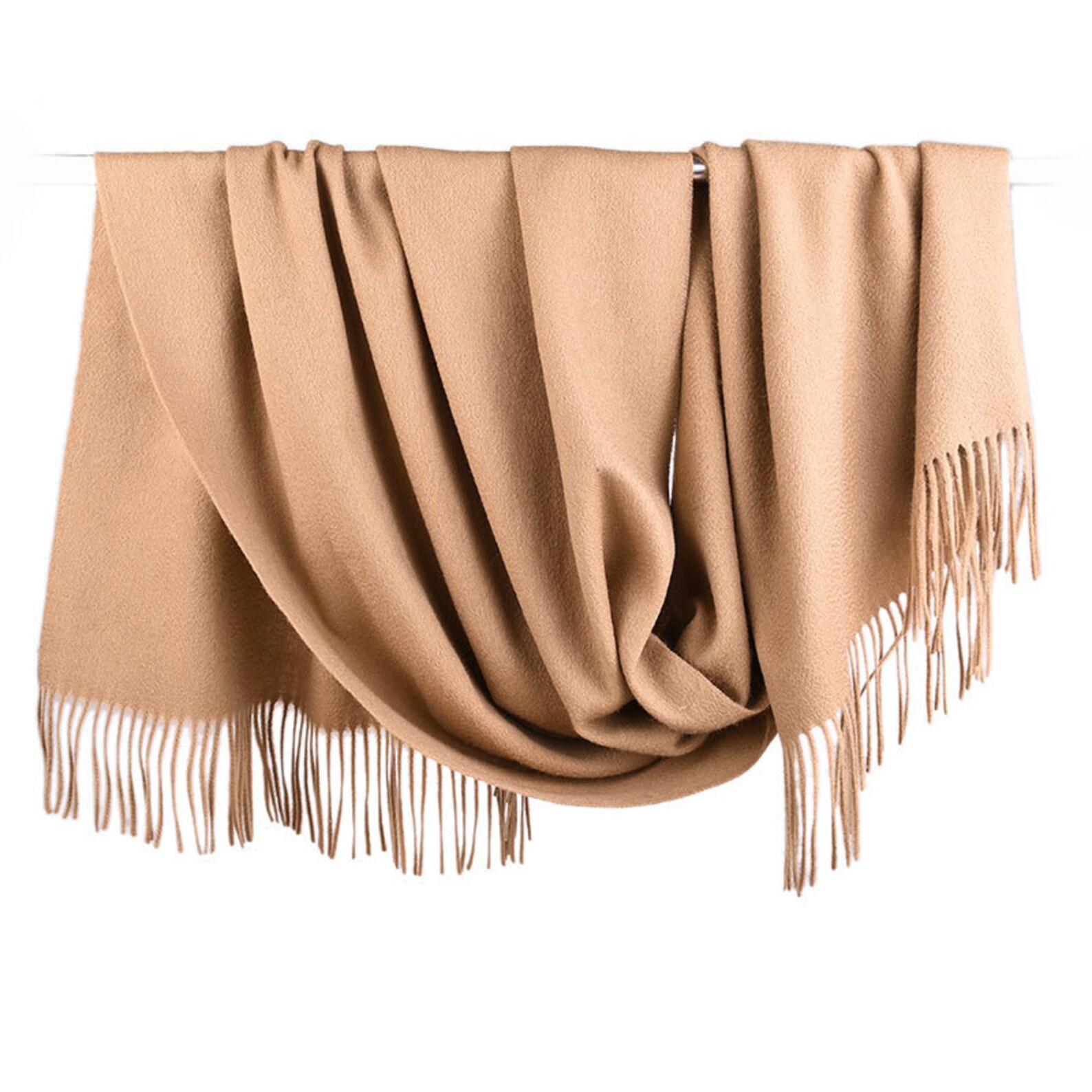 Large Wool Scarf Beige Wool Scarf White Wool Scarf Black Wool Scarf ...