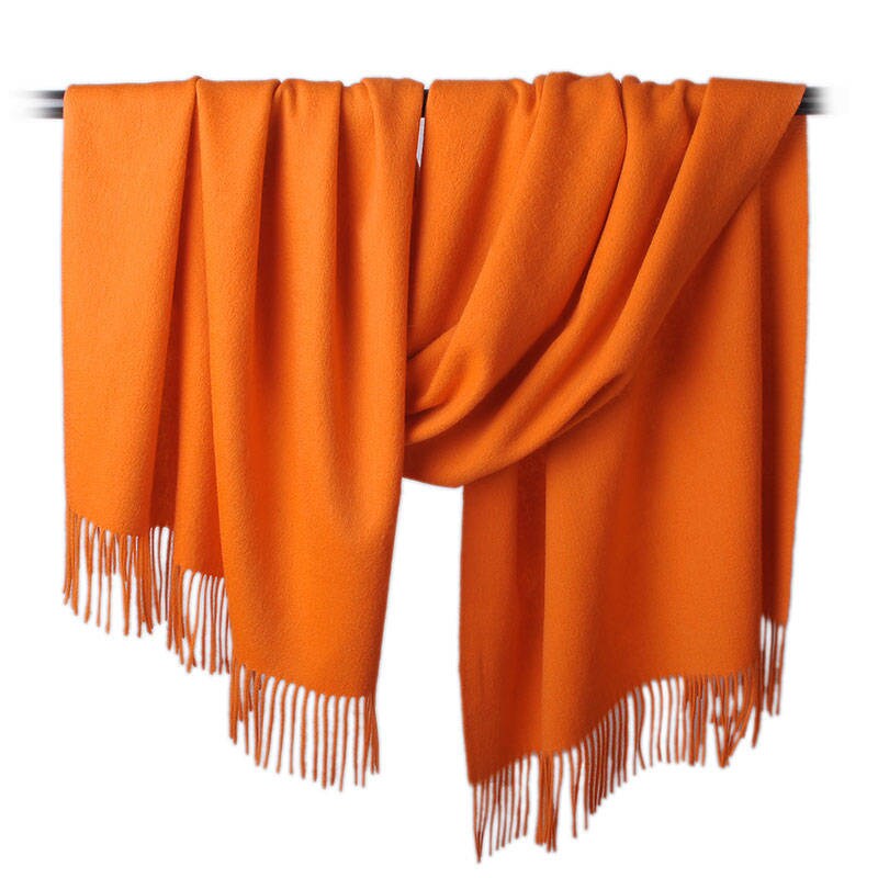 Large Wool Scarf Beige Wool Scarf White Wool Scarf Black Wool Scarf ...