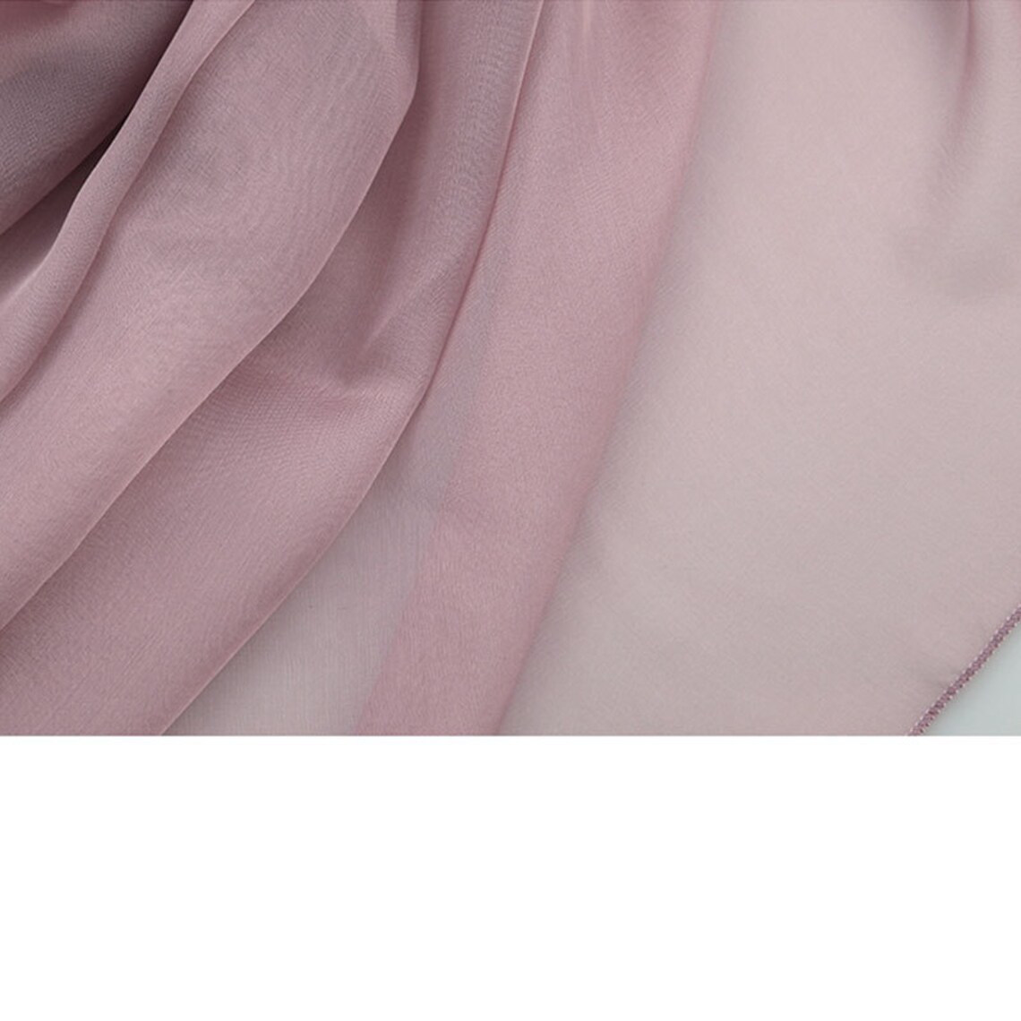 Pink Silk Scarf - Light Pink Silk Scarf - Misty Rose Mulberry Silk ...