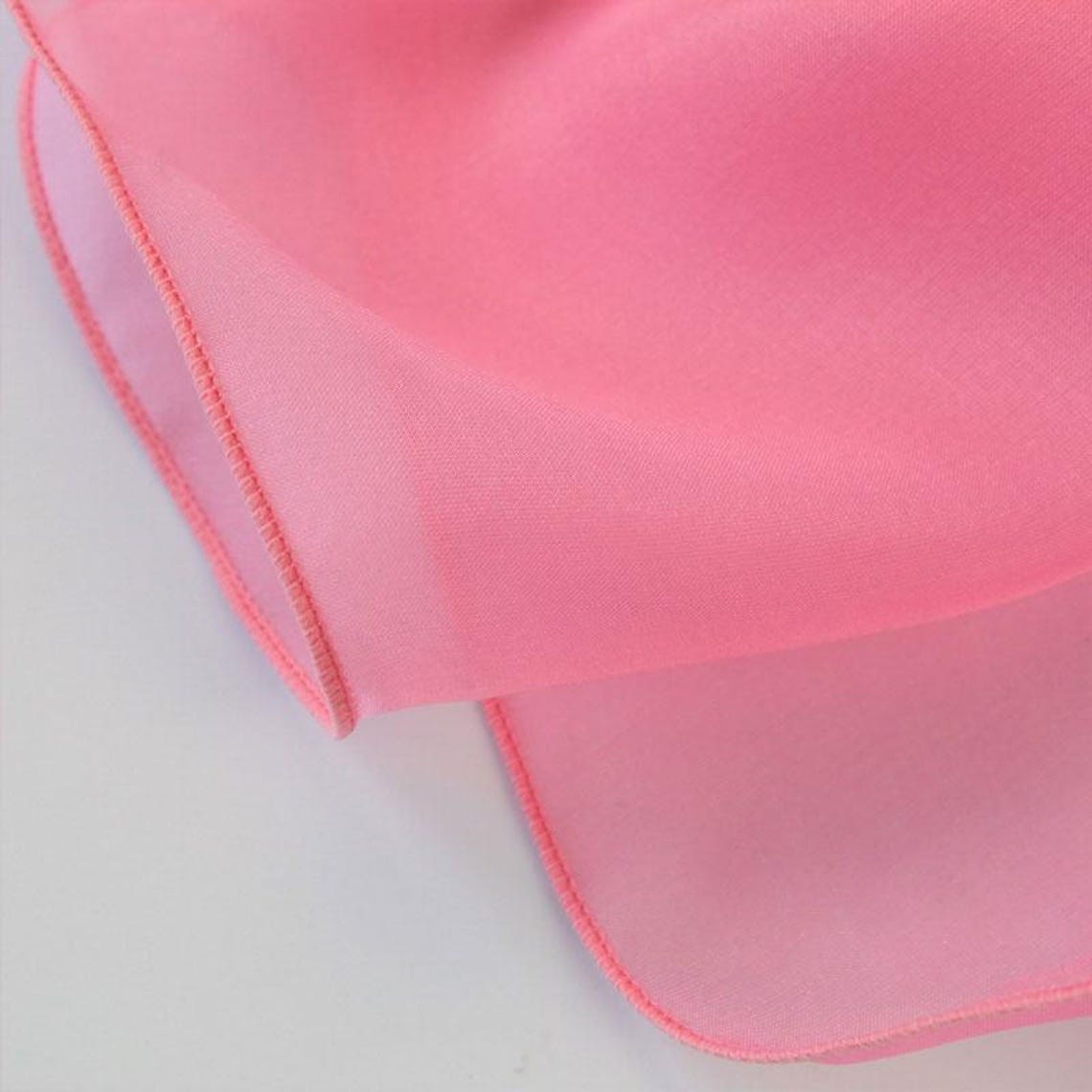 Light Pink Silk Scarf - Pink Mulberry Silk Chiffon Scarf - Pink Venus ...