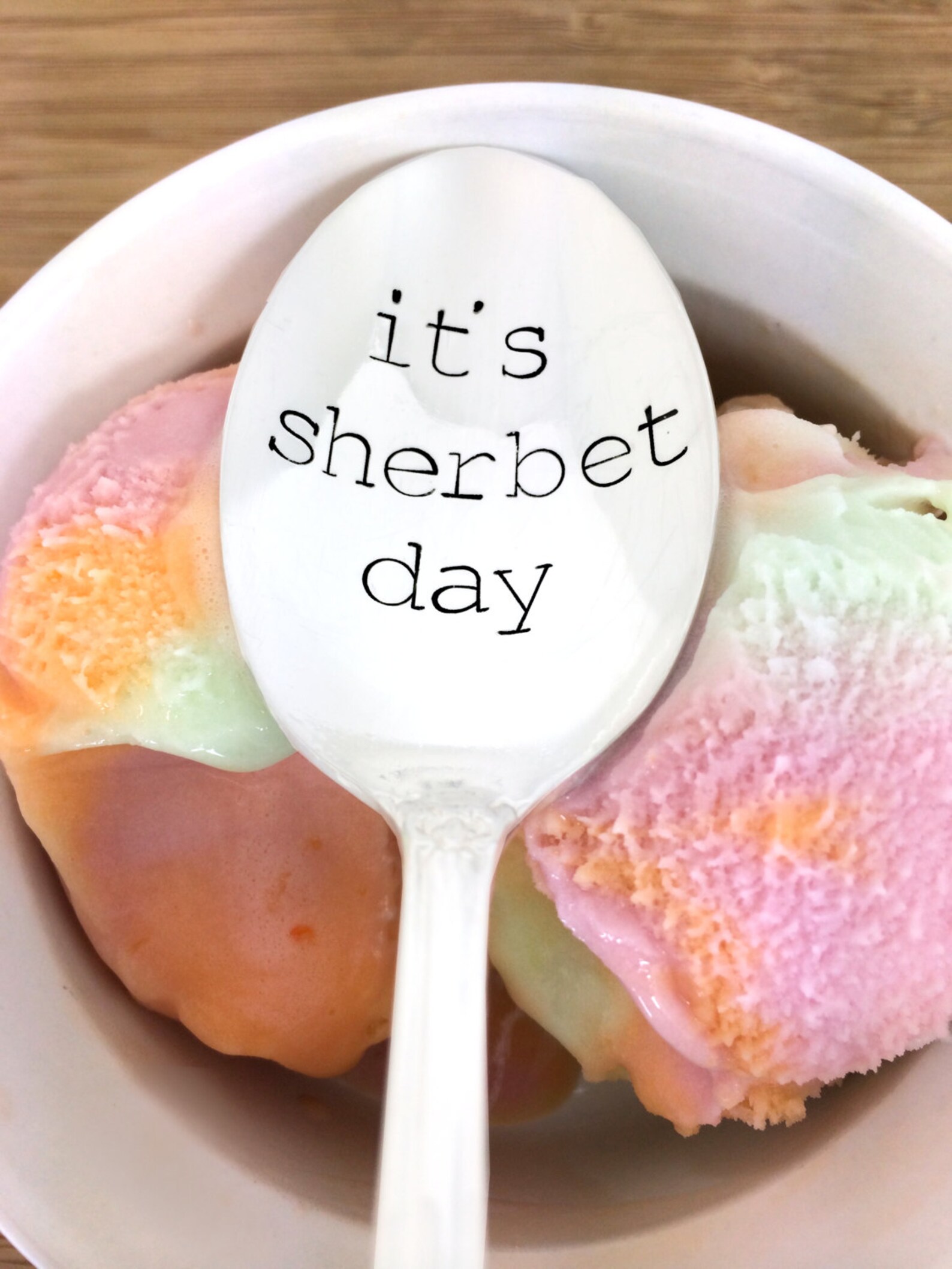 Its Sherbet Day Bday Gifts Under 20 Sherbet Spoon Funny - Etsy