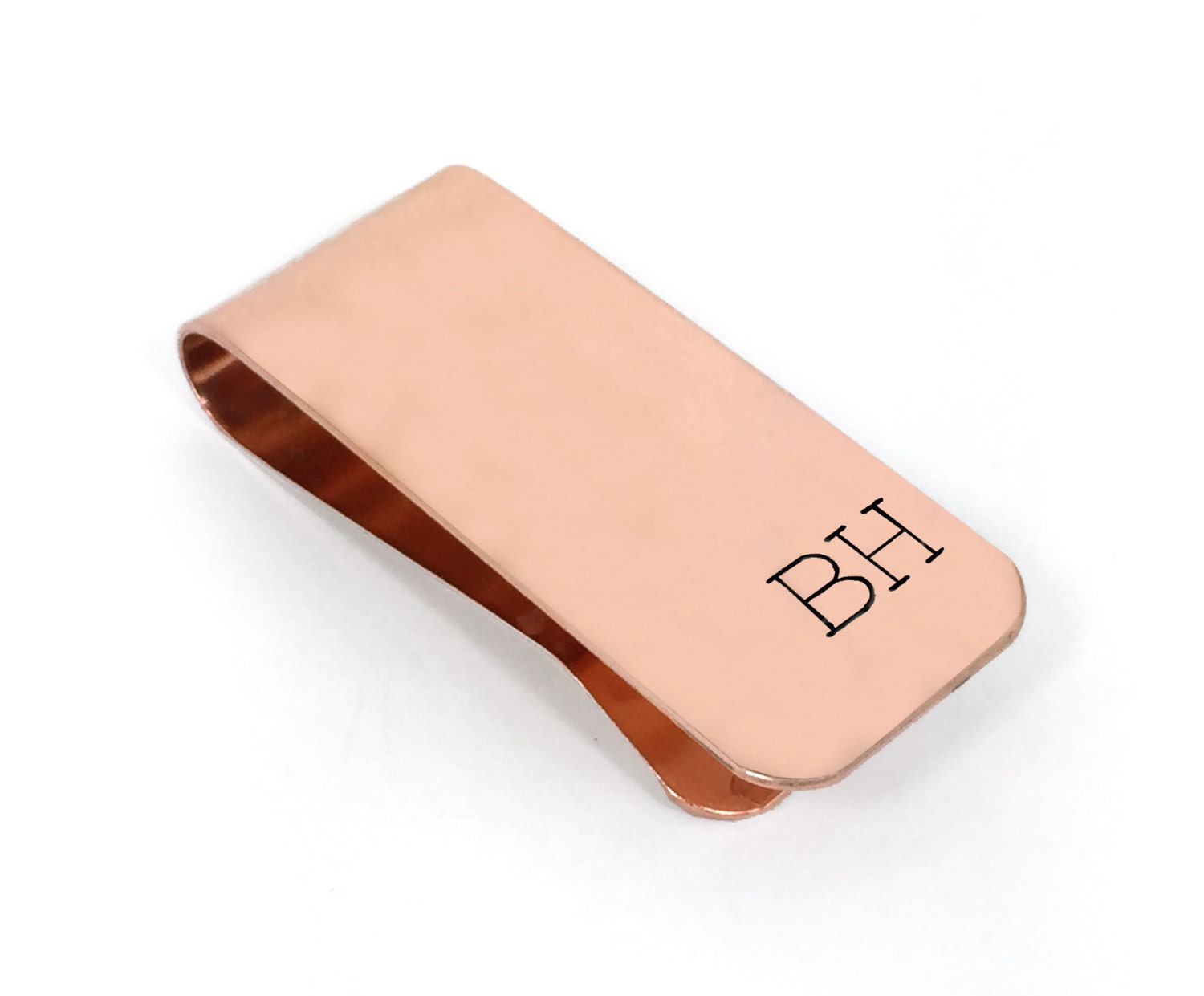 Custom Money Clip Personalized Copper Money Clip Men's - Etsy