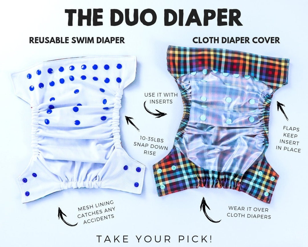Cloth Diaper Sewing Pattern - 2 in 1 - the Dynamic Duo by Sew Toot ...