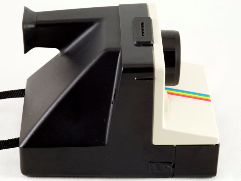 Vintage Polaroid Onestep SX-70 White Rainbow Stripe Instant - Etsy UK