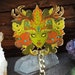 Green Lady/green Man Autumn Enamel Pin - Etsy