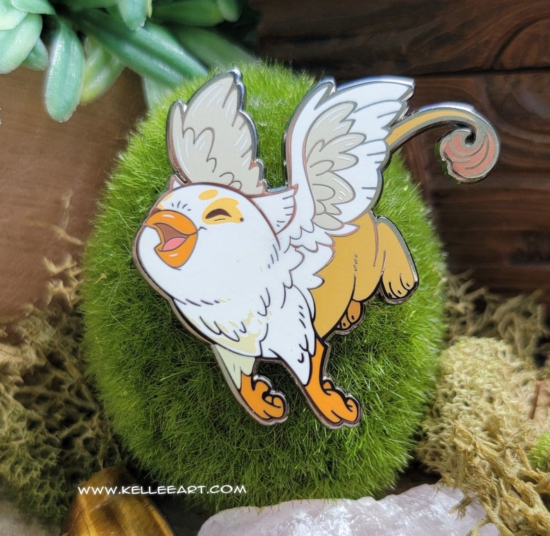Griffin Hard Enamel Pin - Etsy