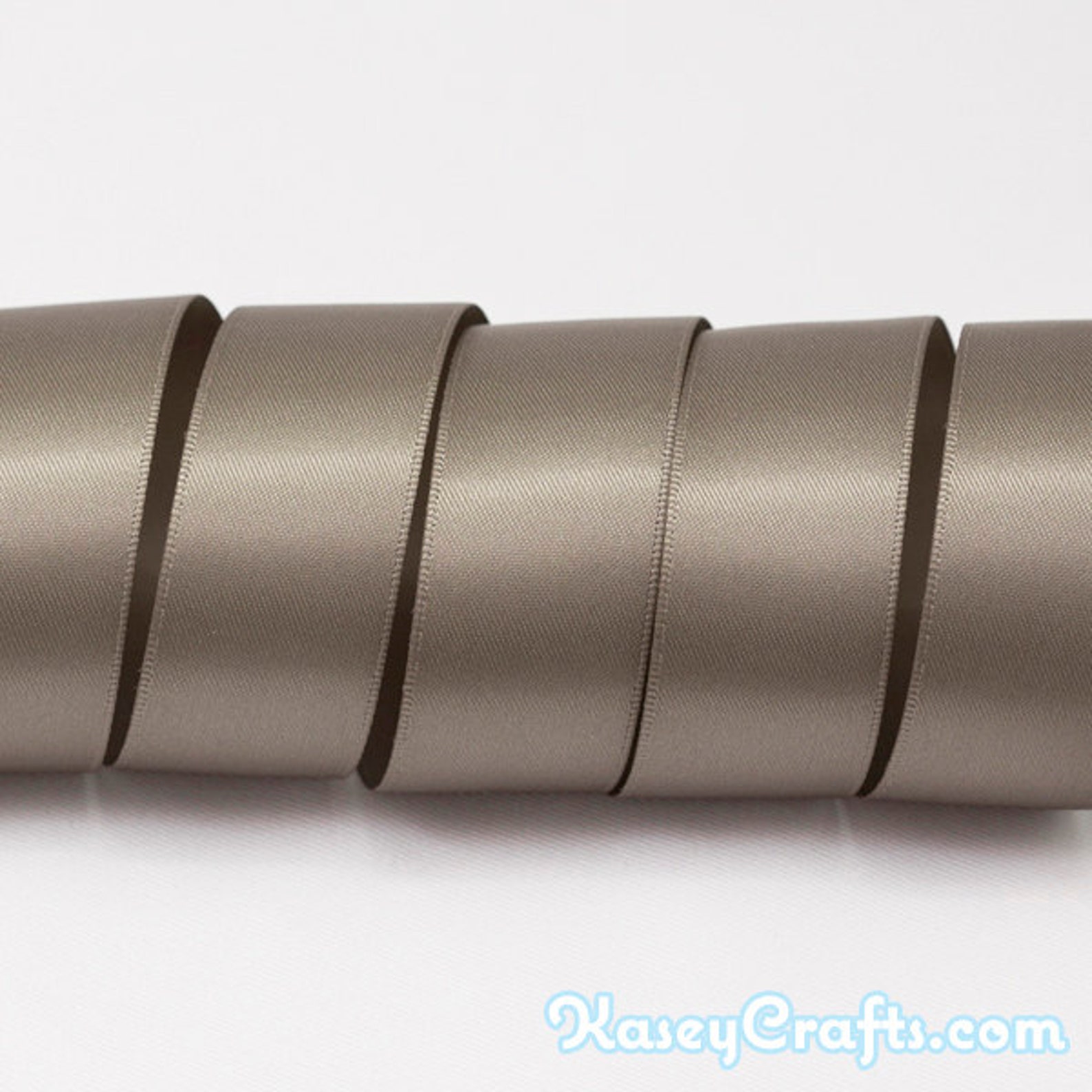 Chocolate Chip Brown Ribbon, Double Faced Satin Ribbon, Widths ...