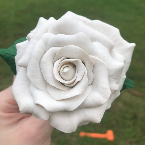 Clay Rose Cake Topper - Etsy