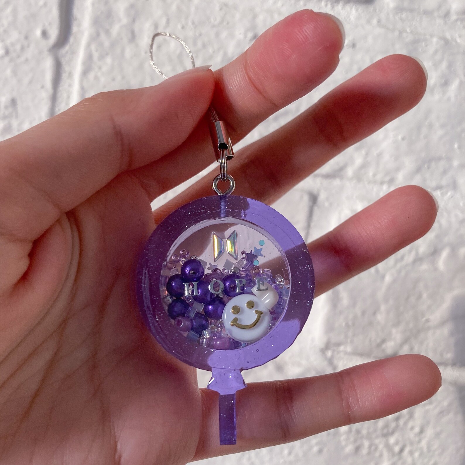 Handmade BTS Purple Balloon Permission to Dance Inspired UV - Etsy UK