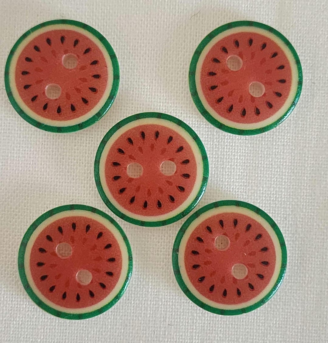 WATERMELON BUTTONS - Etsy