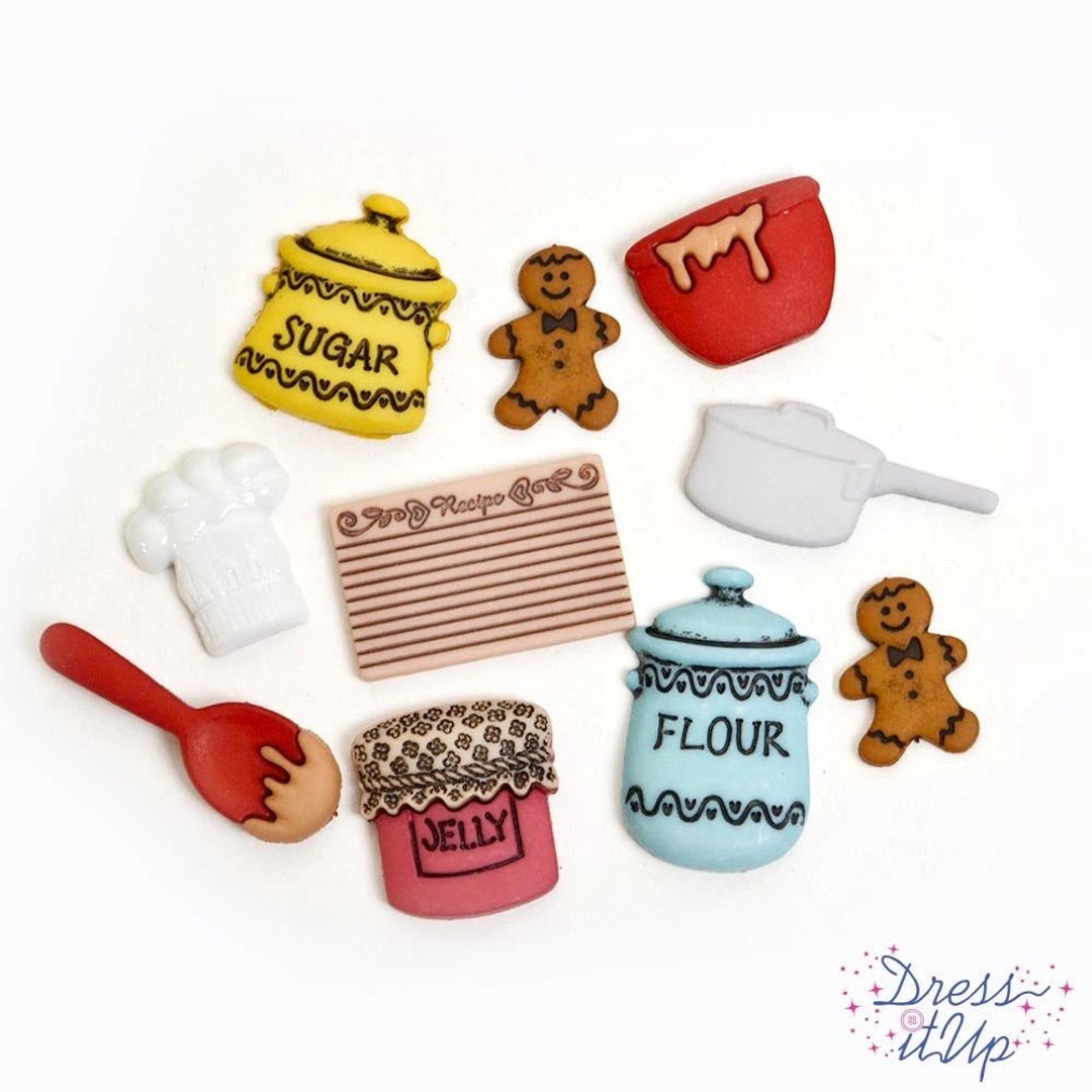 IN THE KITCHEN Buttons - Etsy