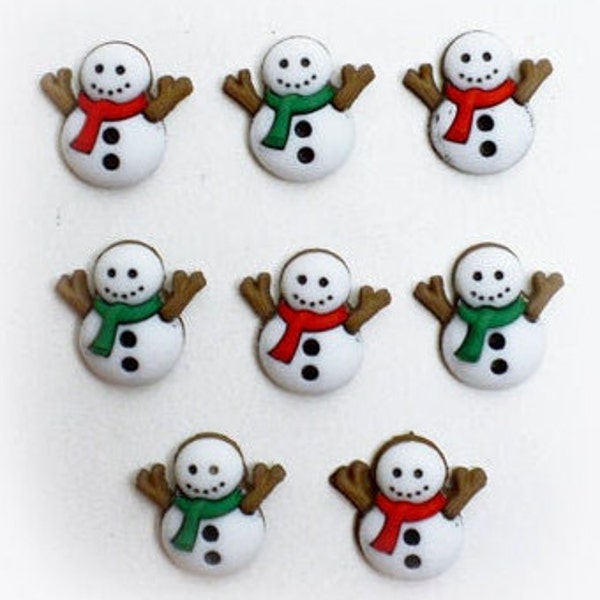Buttons Snowman - Etsy