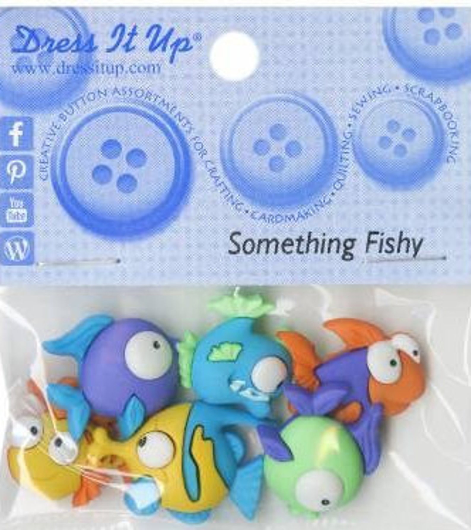FISH BUTTONS - Etsy