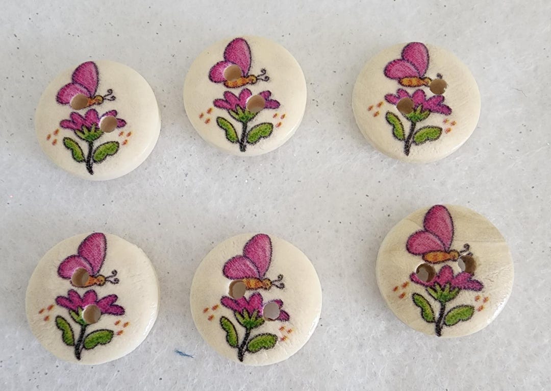 BUTTERFLY BUTTONS - Etsy