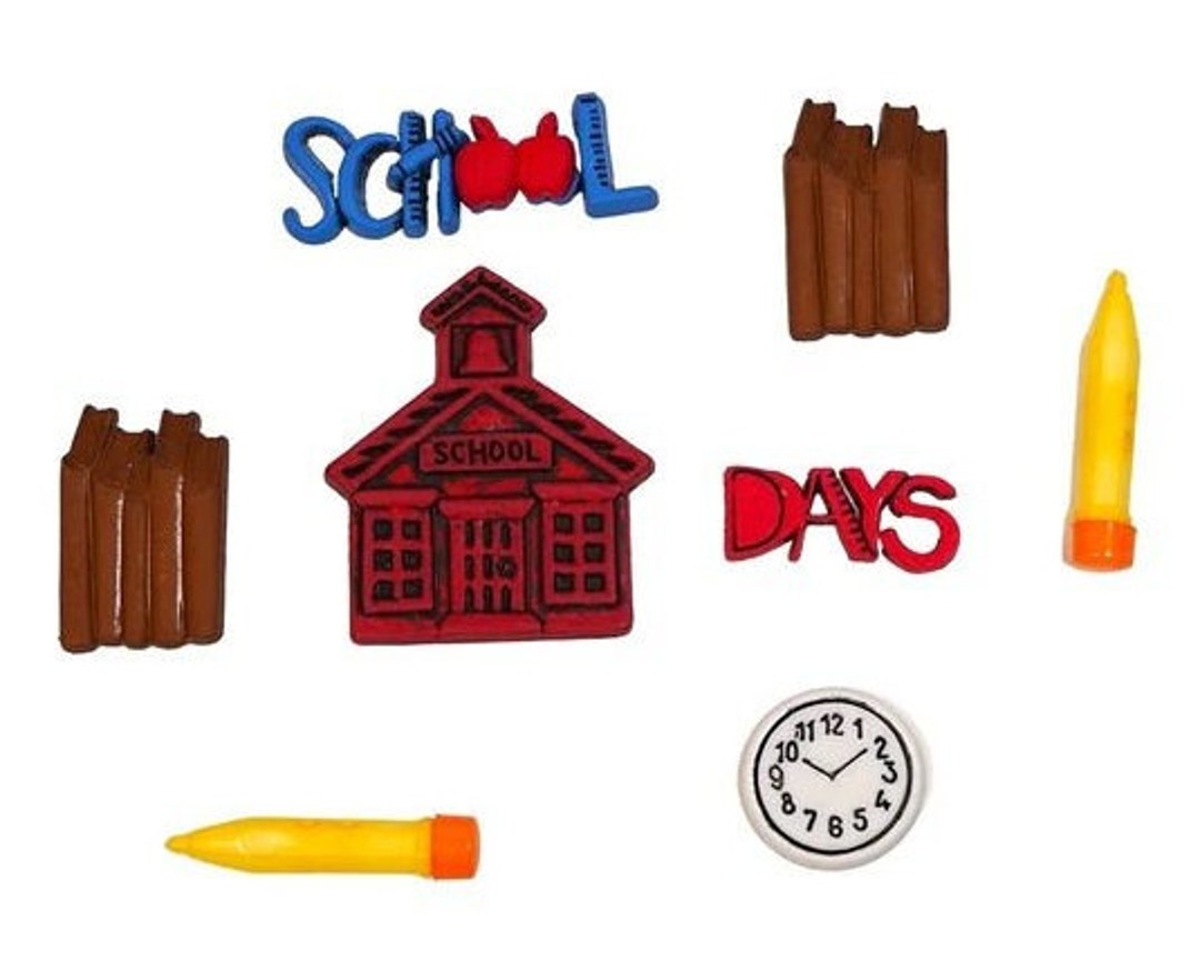 BACK TO SCHOOL Buttons - Etsy