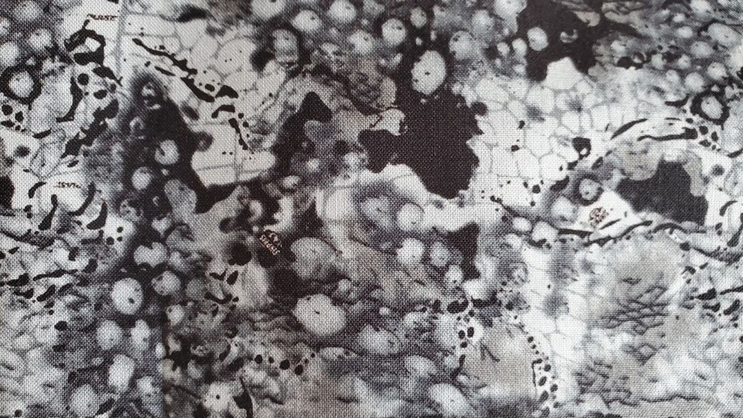 Black Marble Batik Fabric - Etsy