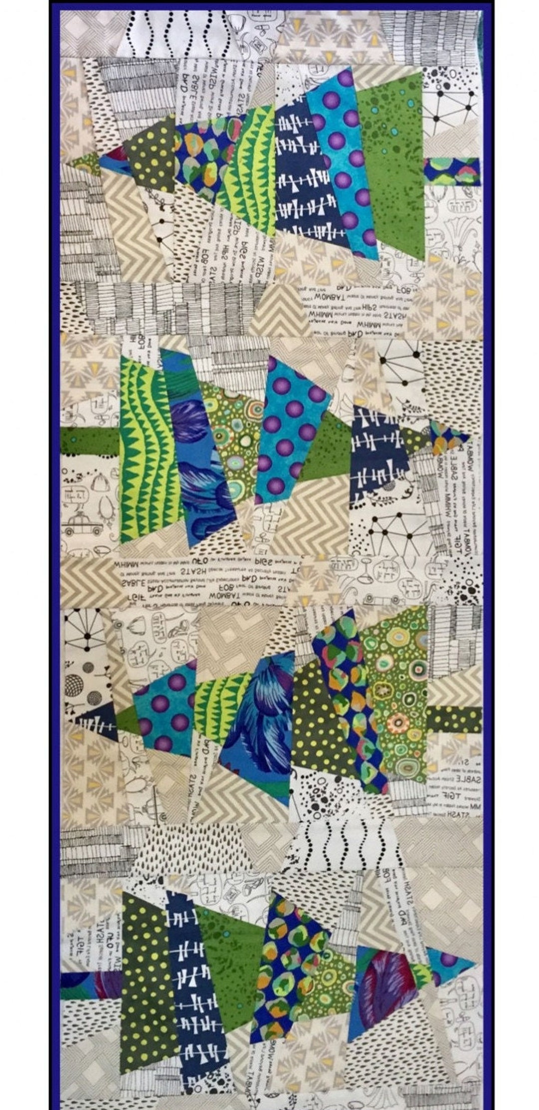 CRAZY CHRISTMAS TREES Pattern - Cut Loose Press - Etsy