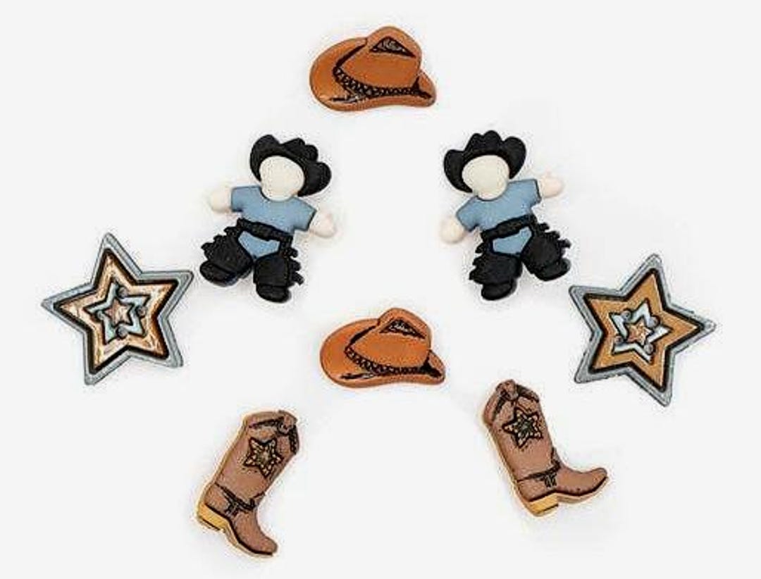 WESTERN BUTTONS - Etsy