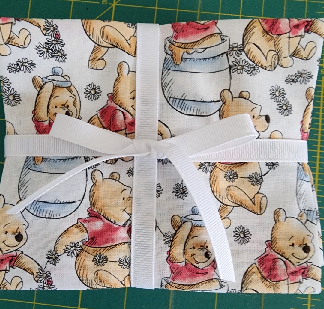 WINNIE THE POOH Fat Qtr Pack 4 - Etsy