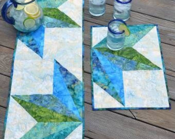 SPLIT DIAMOND TABLE Topper Pattern - Cut Loose Press - Etsy