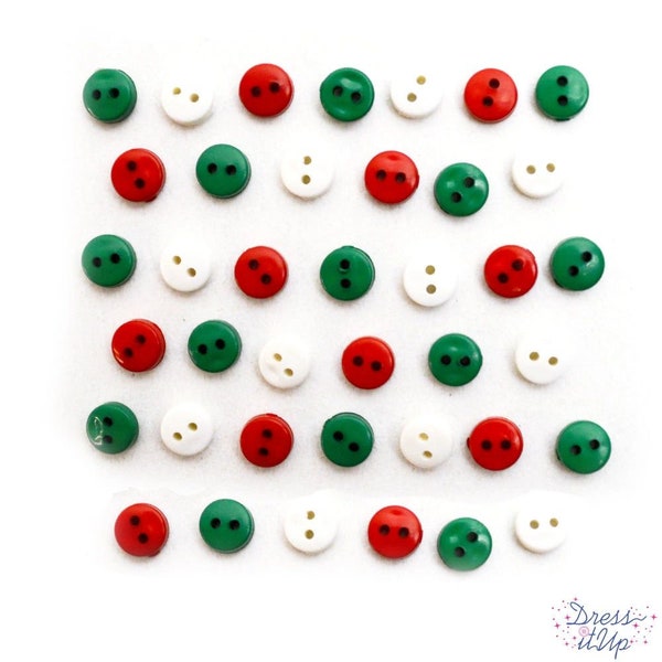 Christmas Buttons - Etsy