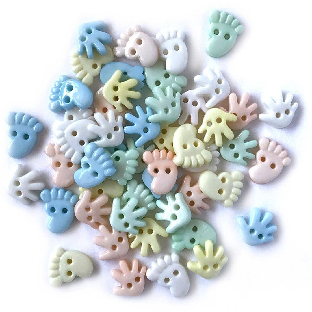 HANDS and FEET BUTTONS - Etsy
