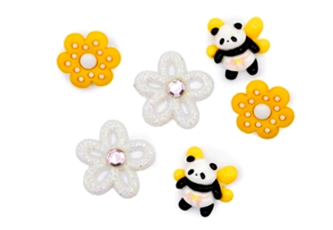 PANDA Buttons - Etsy