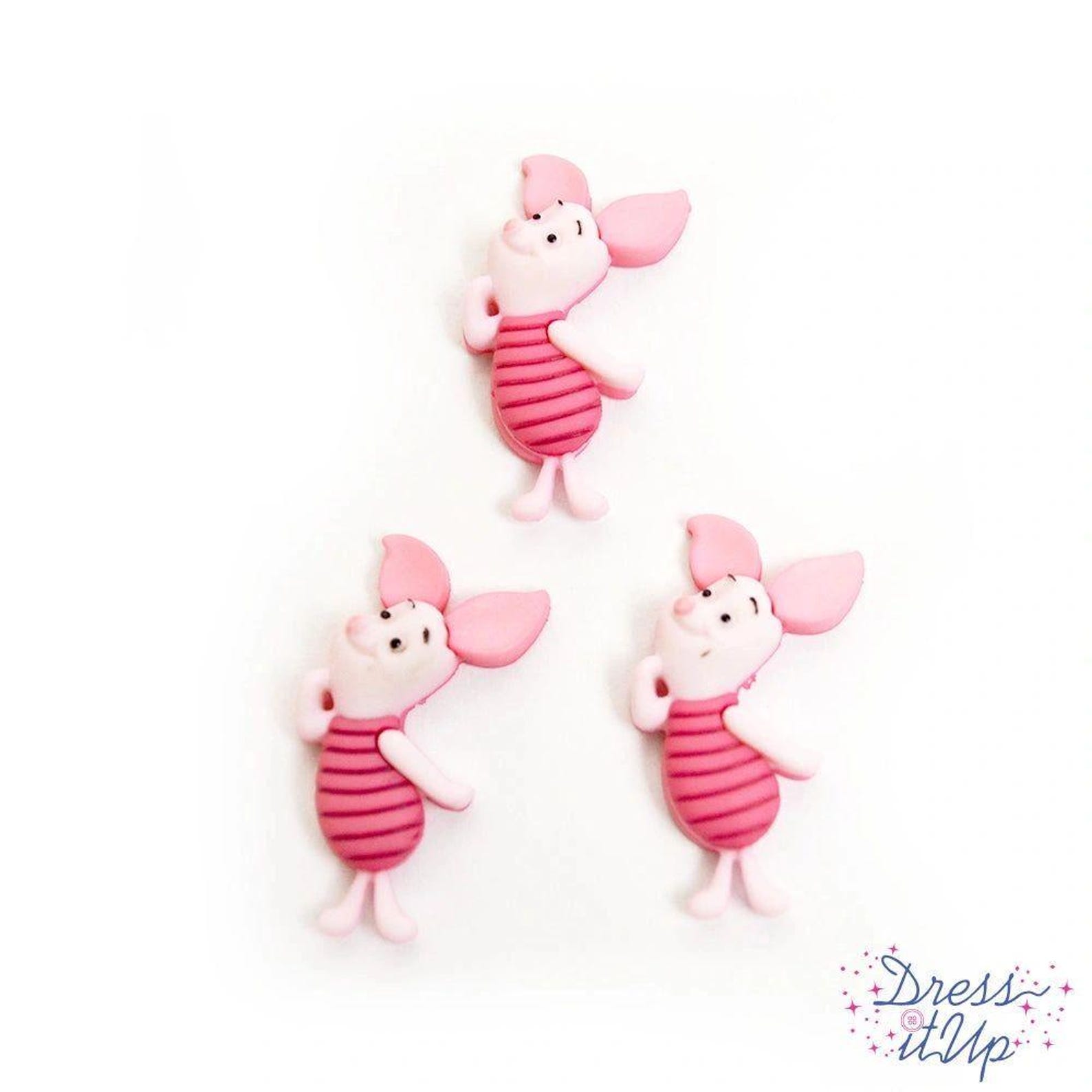 PIGLET BUTTONS - Etsy