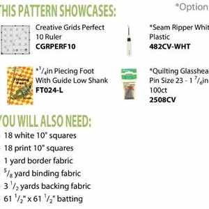 ACADIA QUILT PATTERN - Cut Loose Press - Etsy