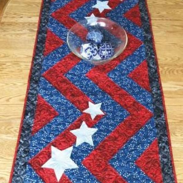 Striped Table Runner - Etsy