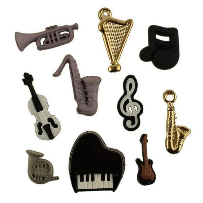 Music Buttons - Etsy