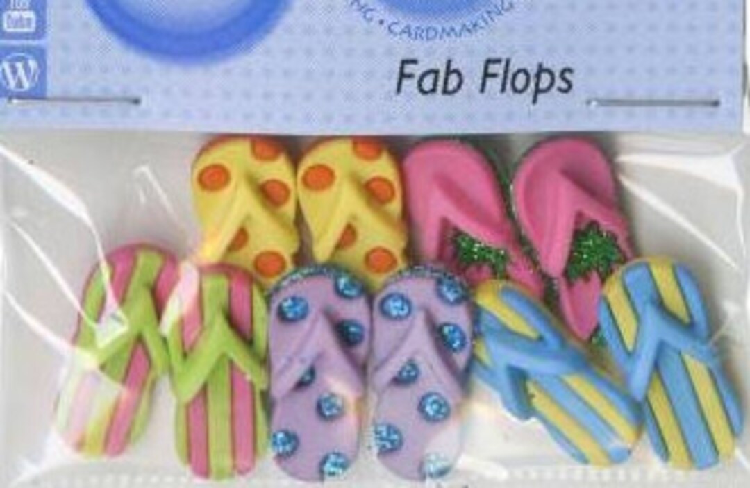 FLIP FLOP BUTTONS - Etsy