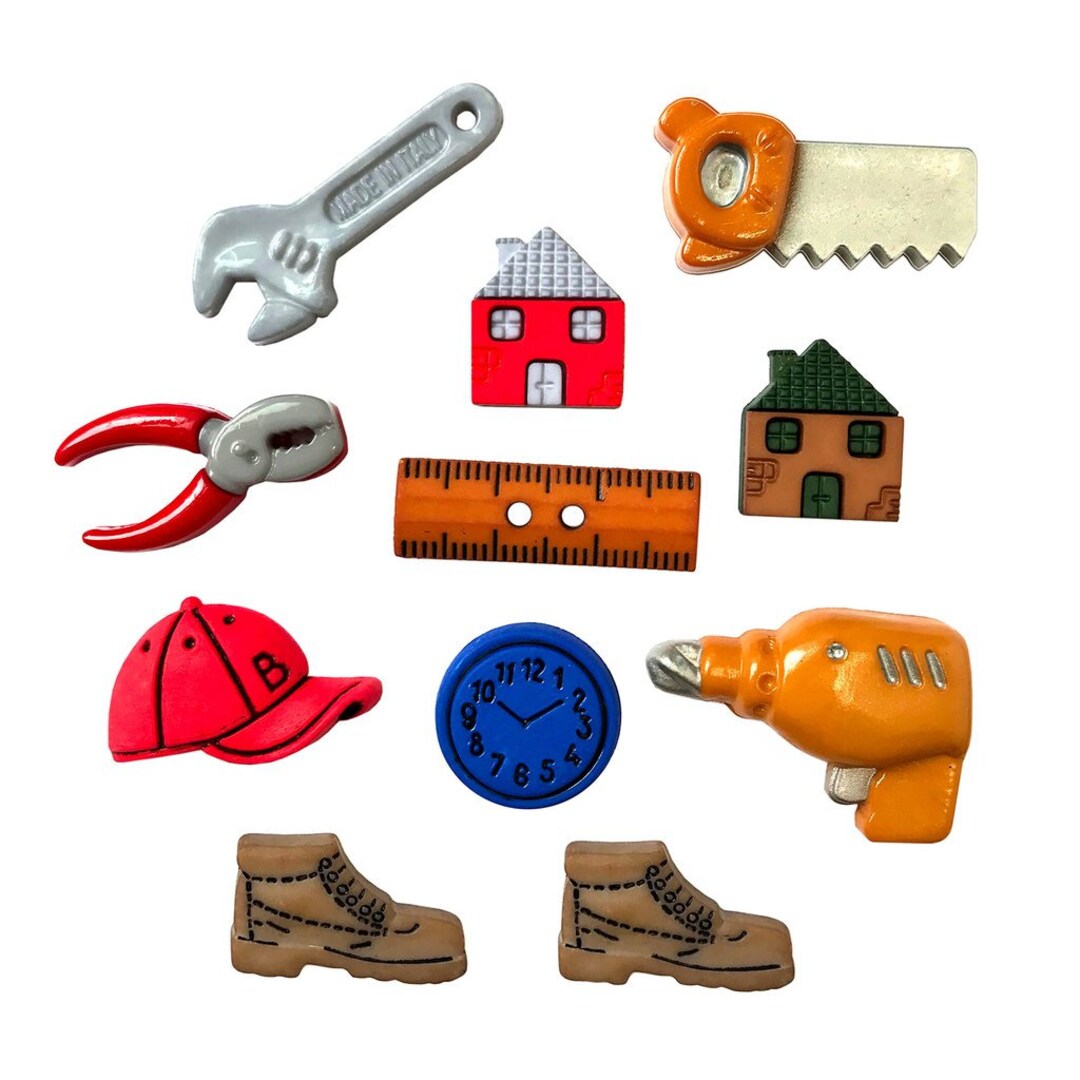 HANDYMAN BUTTONS - Etsy