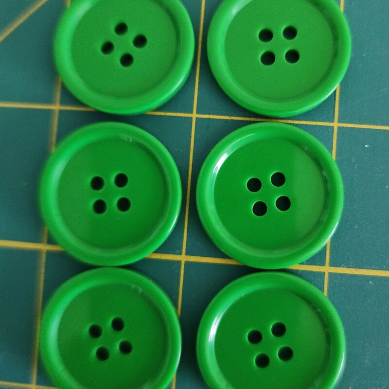 Green Buttons - Etsy