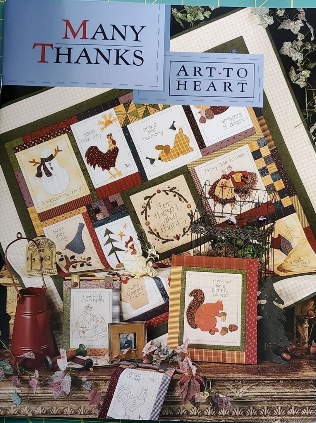 Many Thanks Quilt Book BY Art to Heart - Etsy