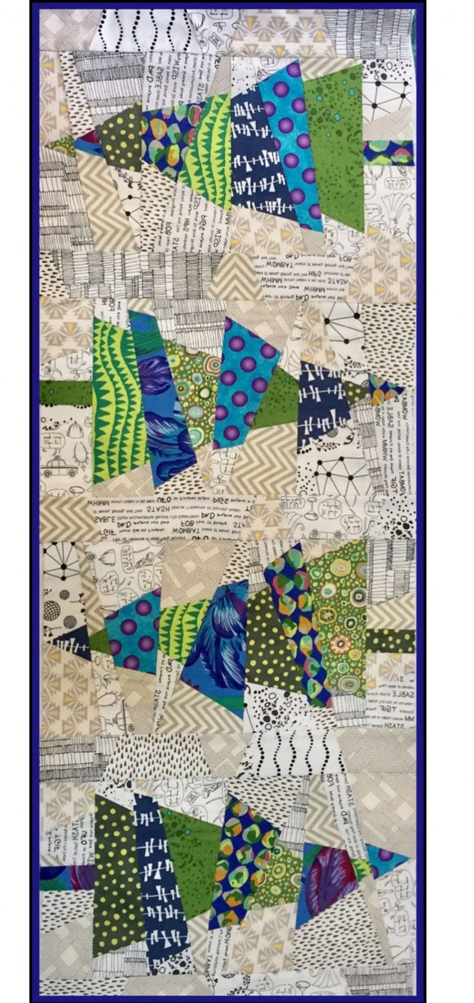 CRAZY CHRISTMAS TREES Pattern - Cut Loose Press - Etsy